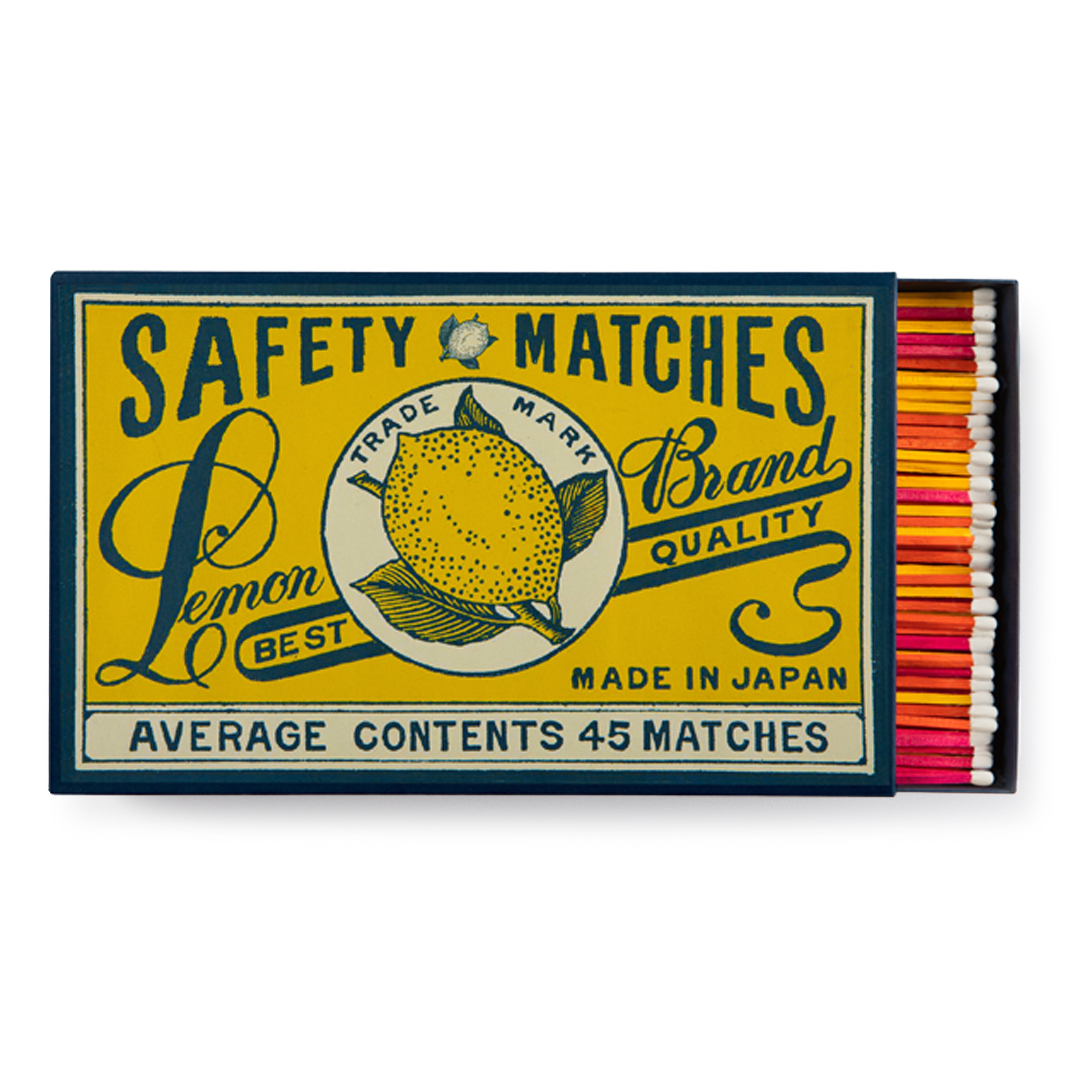 Archivist | Lemon Giant Matches Box | Scent Lounge | Sign Up & Save 15%